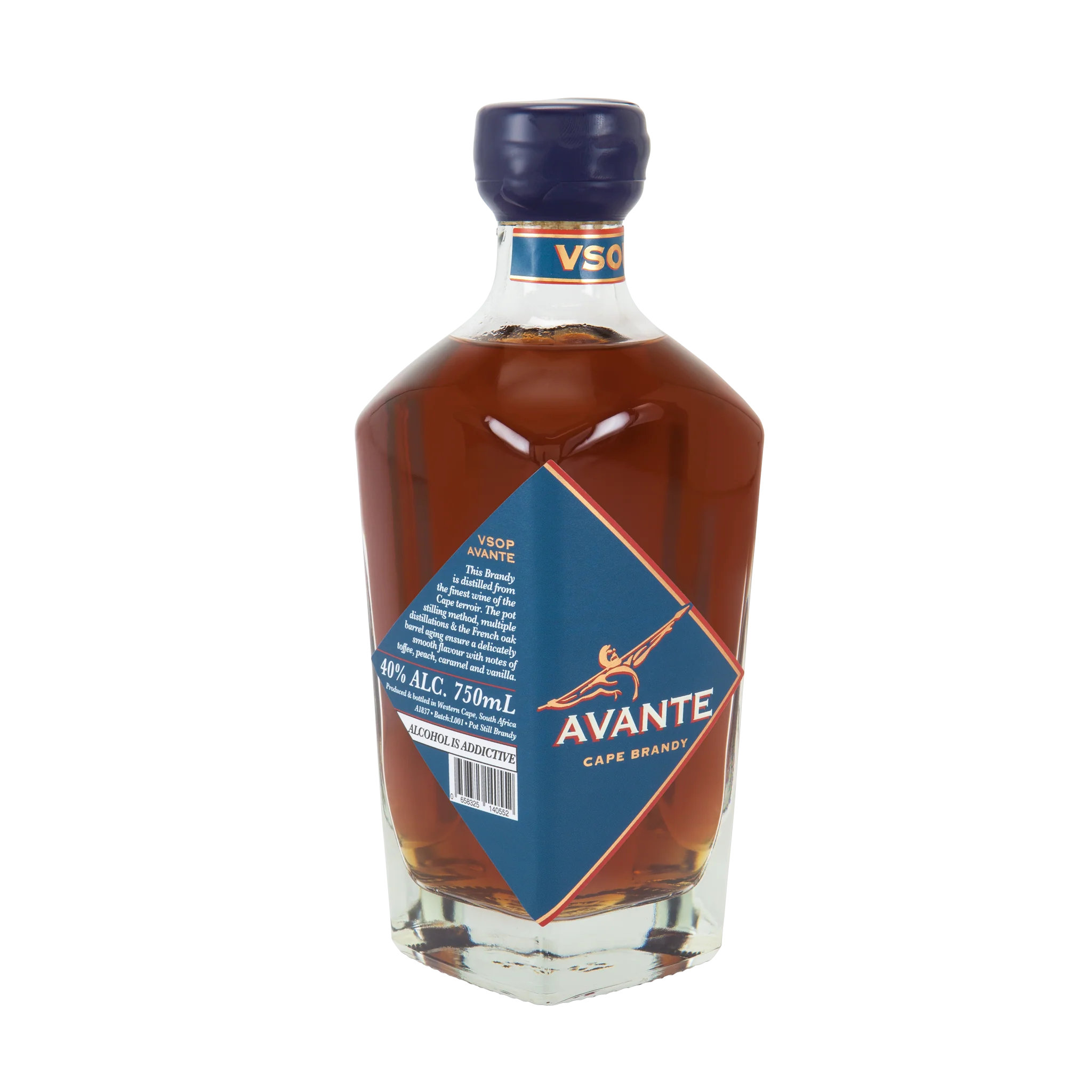 Avante VSOP Cape Brandy In Box 750ml | Norman Goodfellows